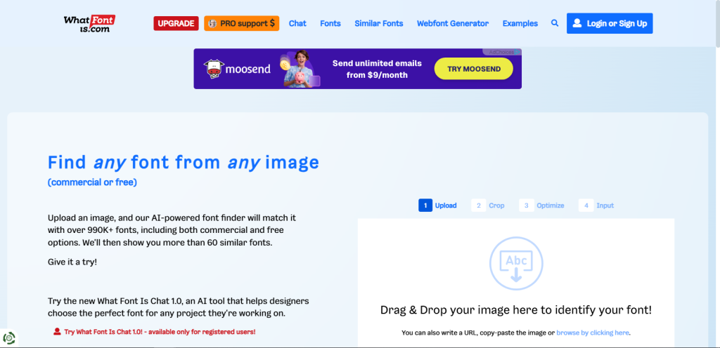 WhatFontIs: Instantly Identify Fonts with AI Detection